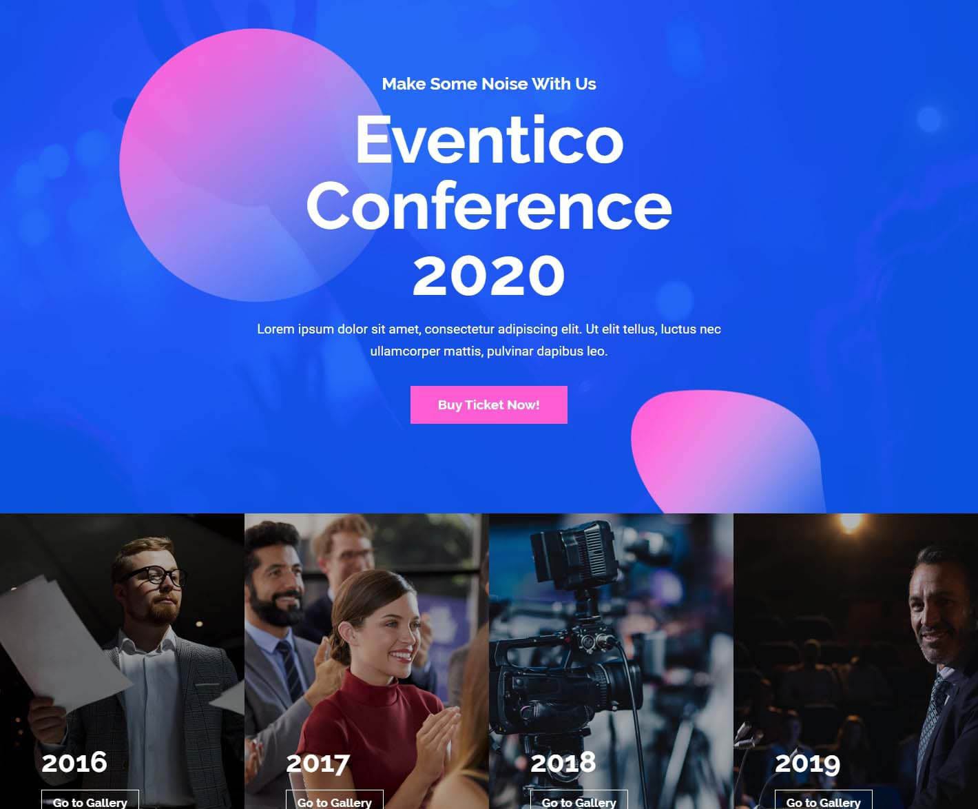 Eventico – Event and Conference Elementor Kit
