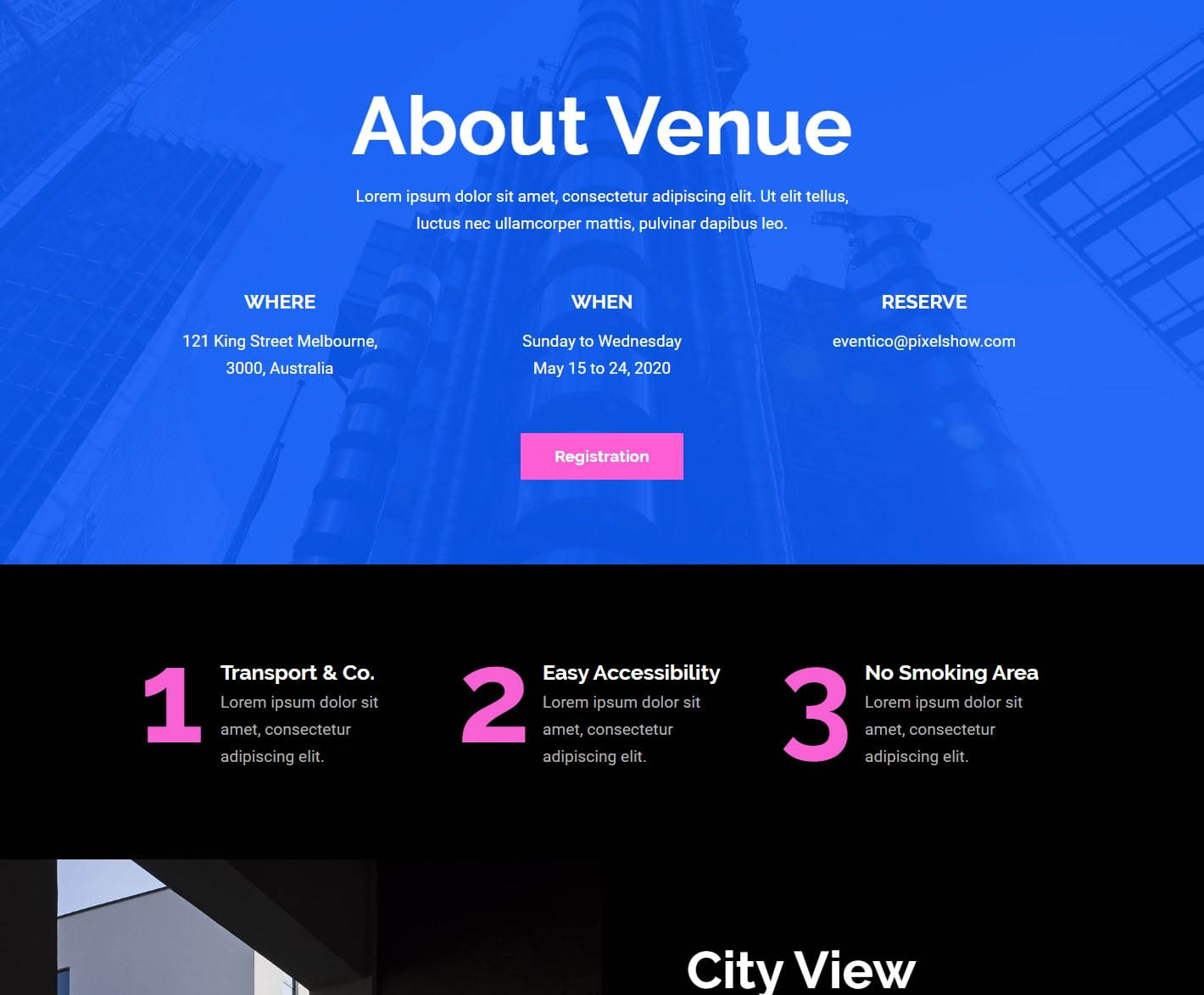 Eventico – Event and Conference Elementor Kit